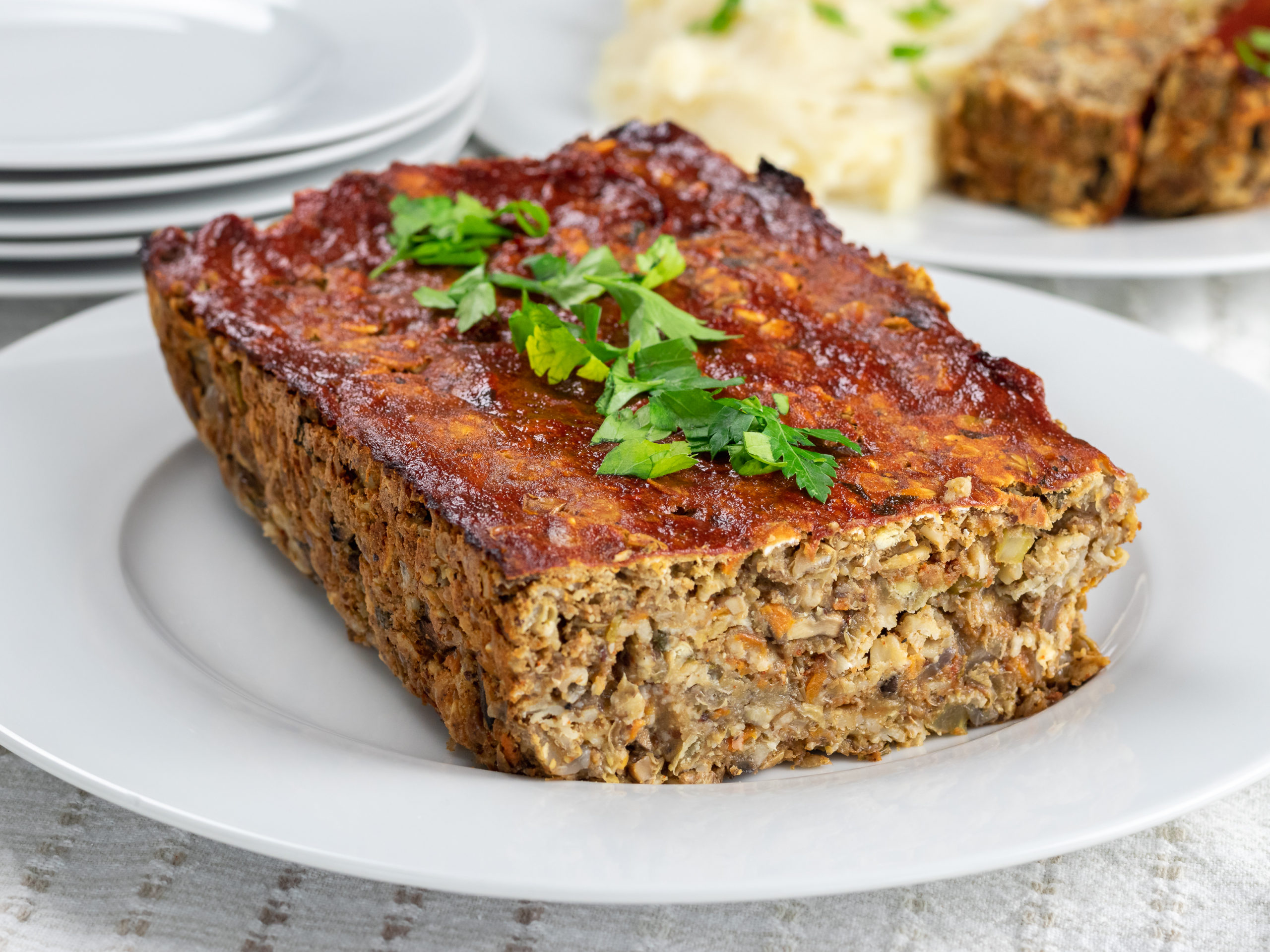 DELICIOUS LENTIL LOAF - Simple Veganizer