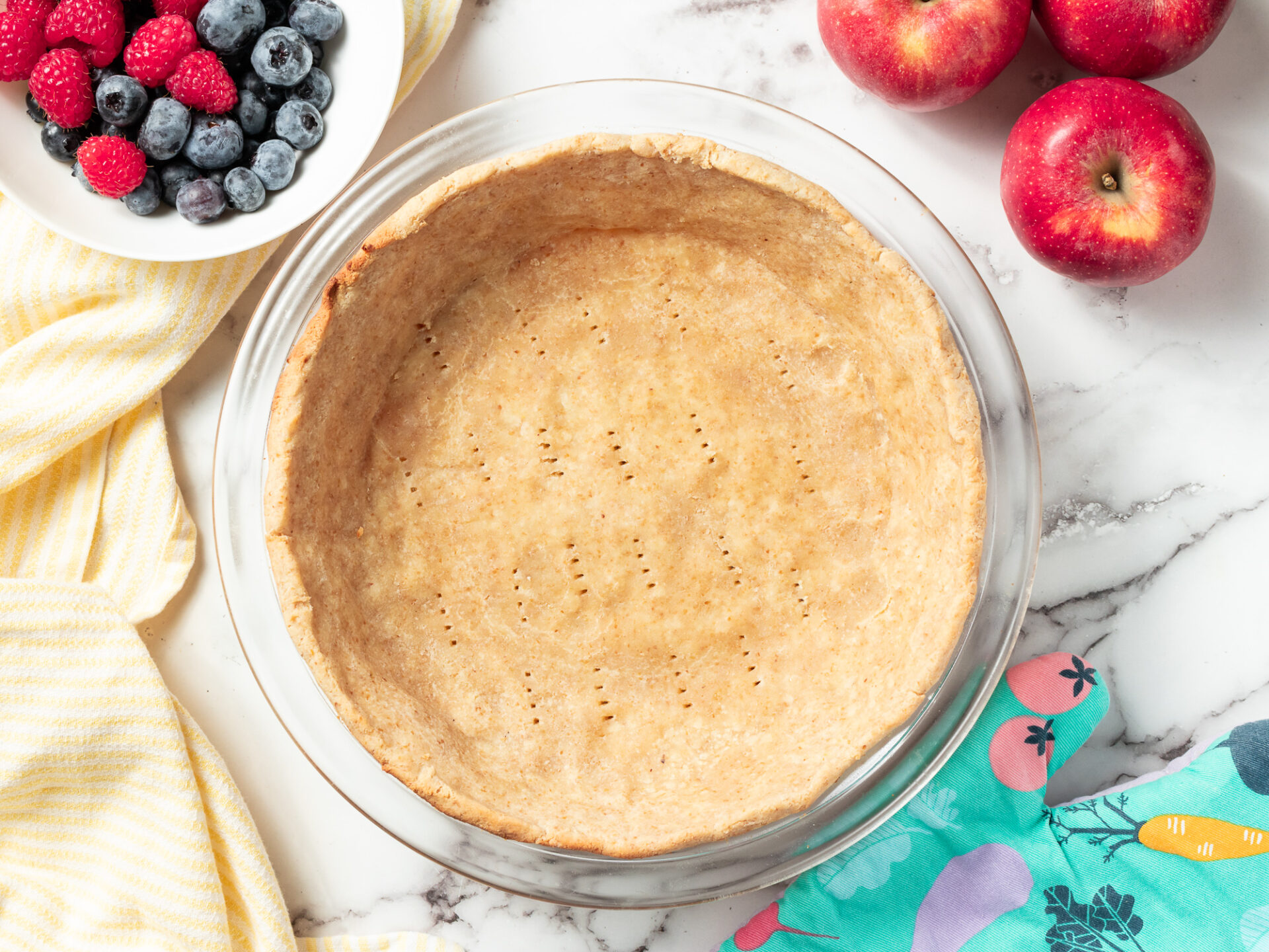 EASY VEGAN PIE CRUST (Oil and Gluten-Free) - Simple Veganizer