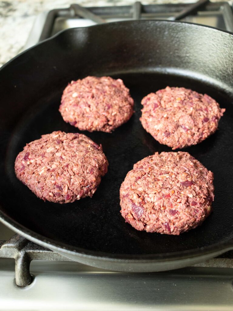 The ULTIMATE Meaty Veggie Burger Patty (Oil-Free, High-Protein ...