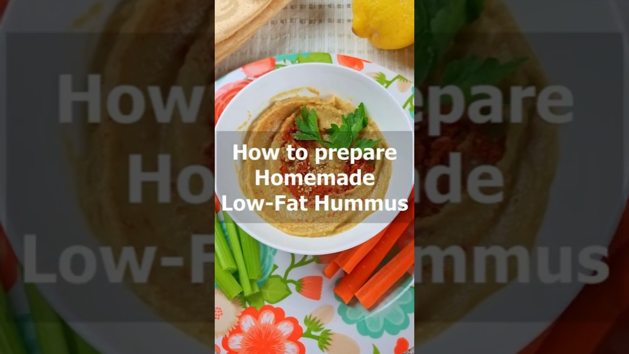LOW-FAT HUMMUS (TAHINI AND OIL-FREE) - Simple Veganizer